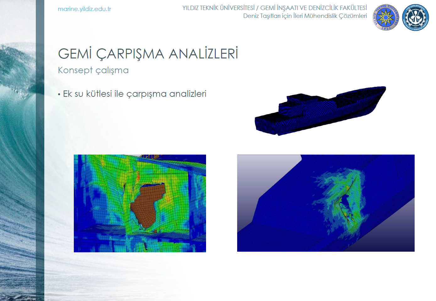Global Ship Structure Strength Analysis Ytu Marine Research And Application Center